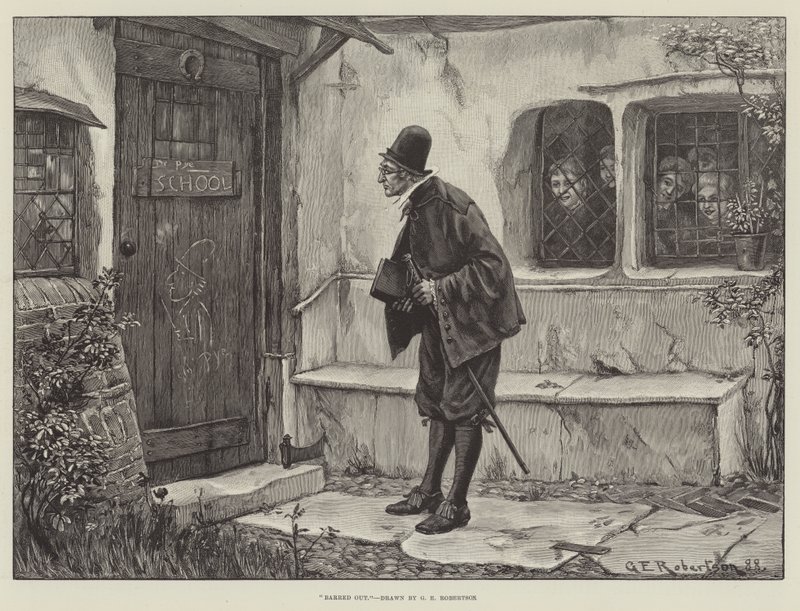 Excluido | George Edward Robertson | Impresión de arte