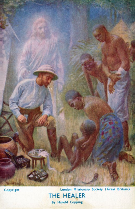 El sanador | Harold Copping | Impresión de arte