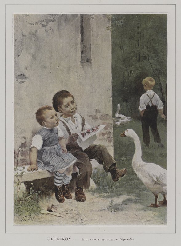 Educación mutua | Henri Jules Jean Geoffroy