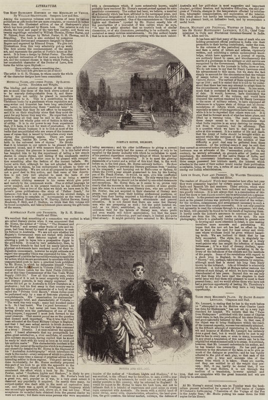 El mercader de Venecia, de William Shakespeare